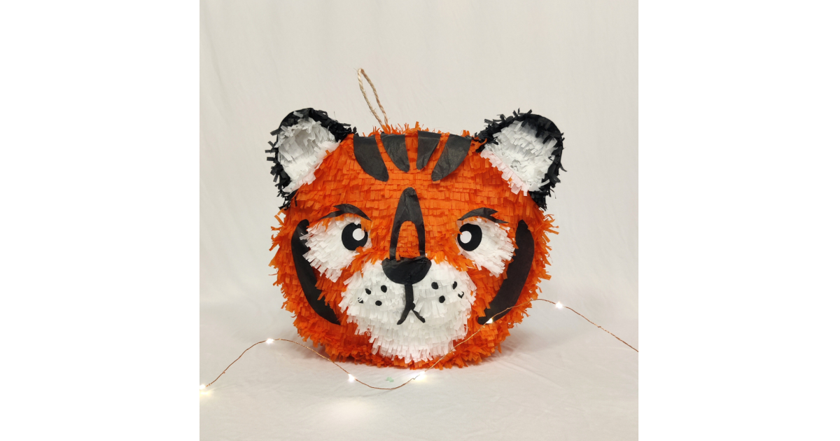 Tiger piñata | Party Without Plastic